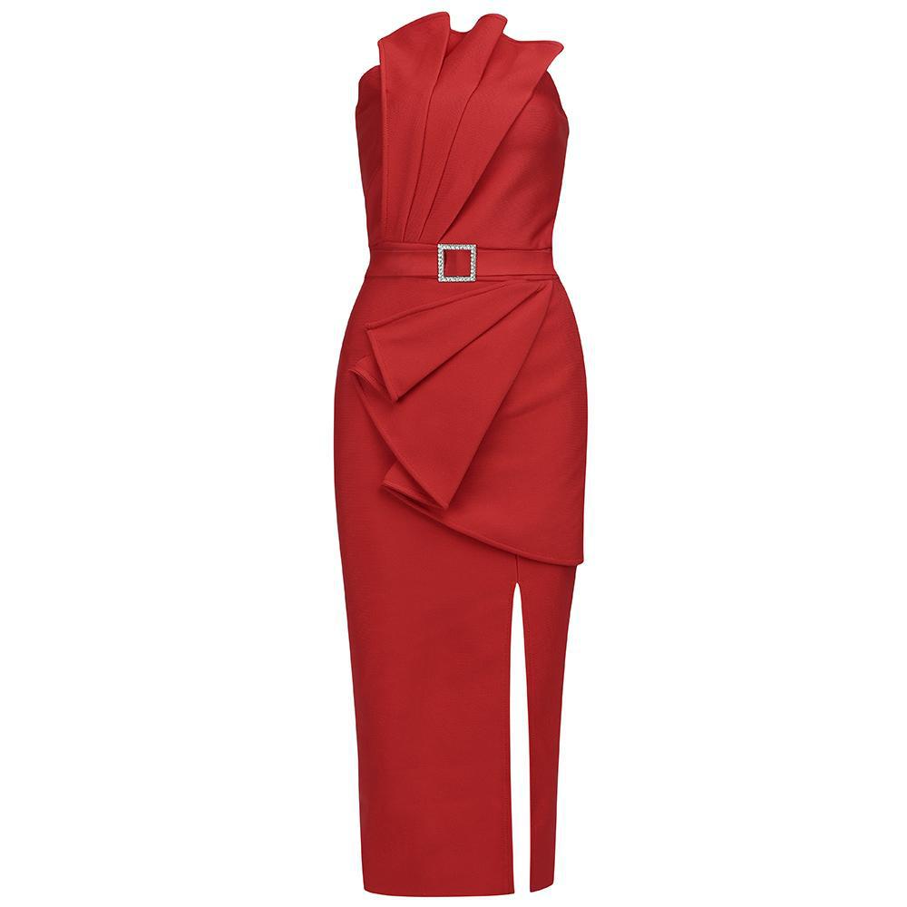 Oak (Red) Dress – LORETA